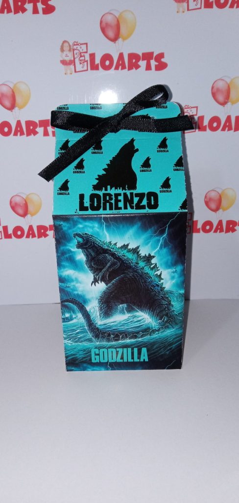 Caixa Milk Godzilla – Kit com 5 unidades – Eloarts