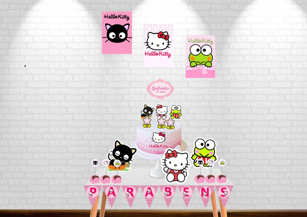 Kit Festa Hello Kitty e Amigos – Eloarts