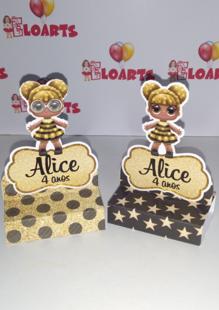 Porta Bis Duplo Queen Bee – Kit com 18 unidades – Eloarts